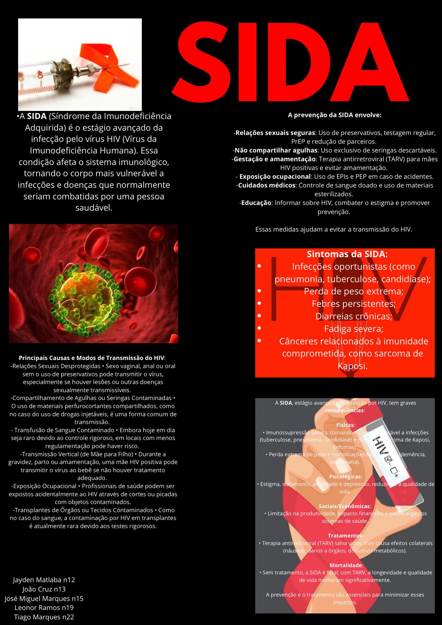 Dia Mundial da Luta contra a SIDA - AEIDH